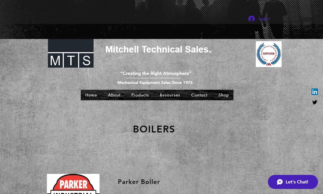 Mitchell Technical Sales | Industrial Boiler